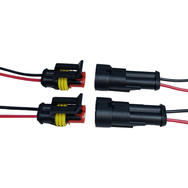 2pin AMP superseal plugs (2 pieces) | The Scooter Shop – De Scooter Shop