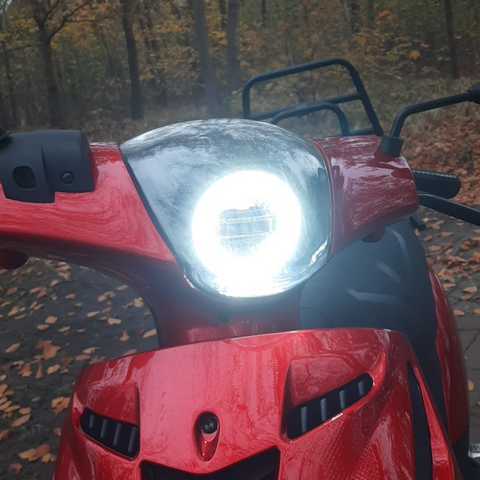 LED angel eye Piaggio Zip | De Scooter Shop